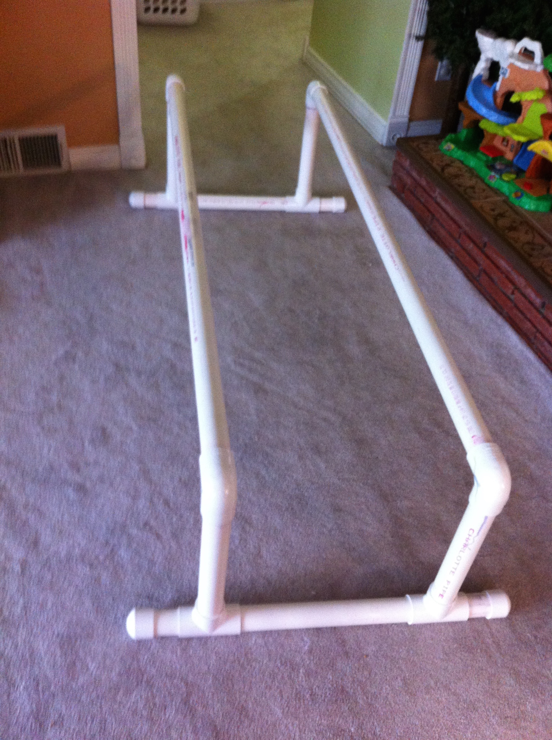Do-It-Yourself: Parallel Bars for Kids | The Adventures of Colten Robert
