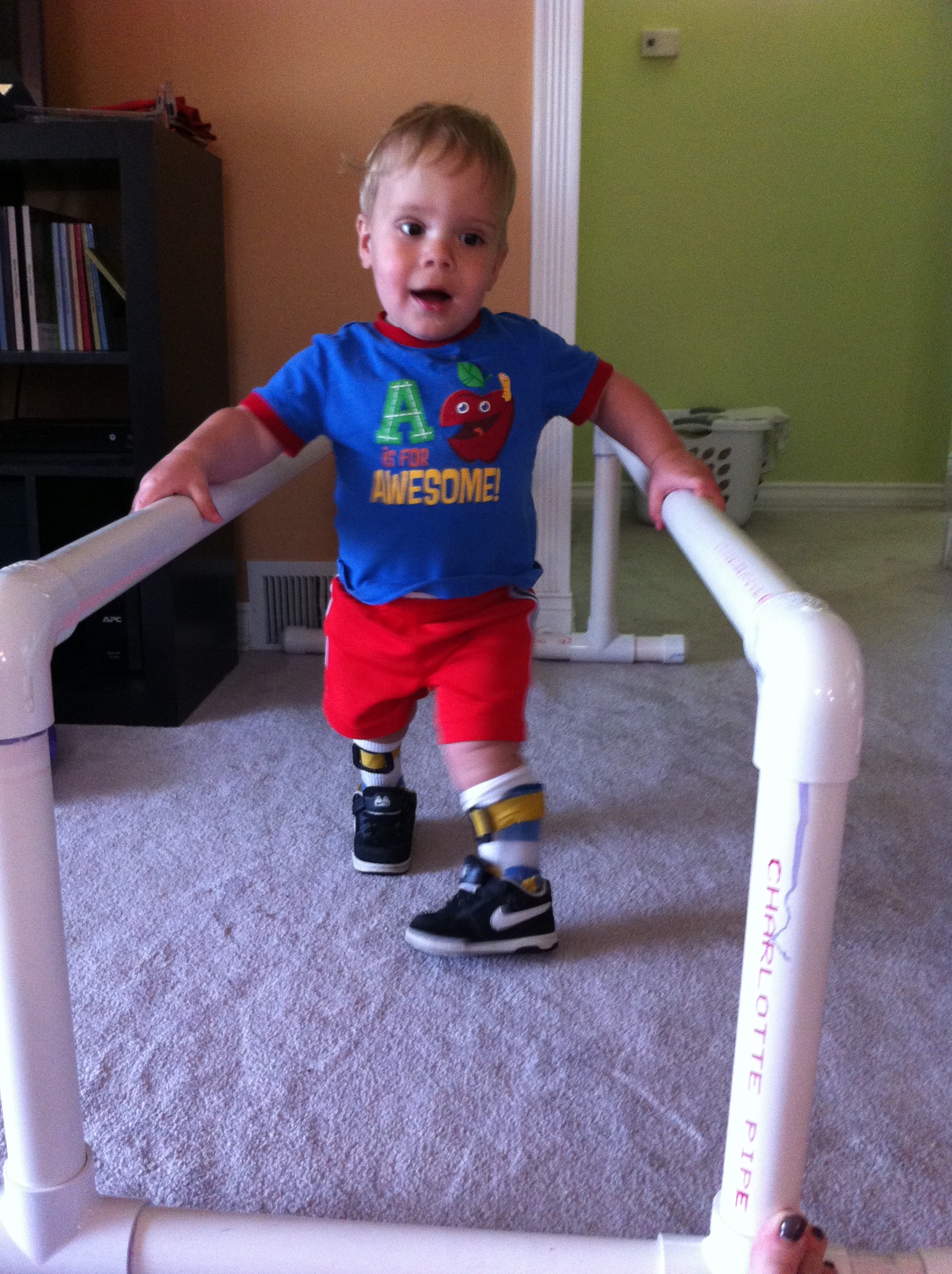 Do-It-Yourself: Parallel Bars for Kids | The Adventures of Colten Robert